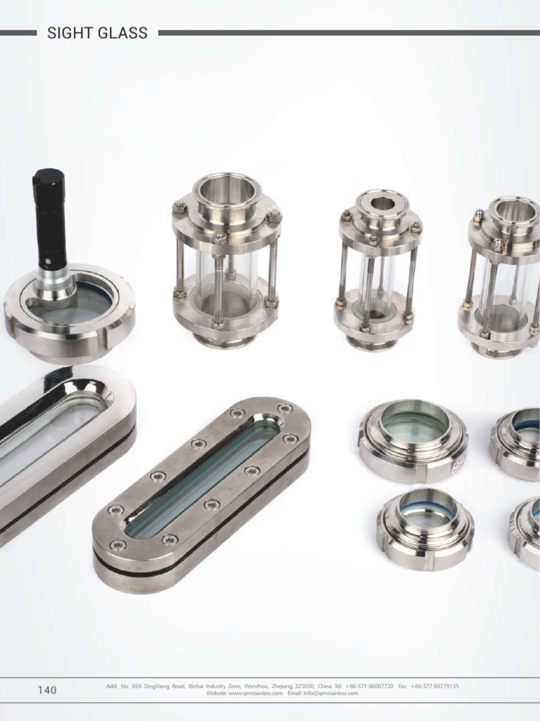12. Sight Glass TS Series | PDF | Glasses | Pipe (Fluid Conveyance)