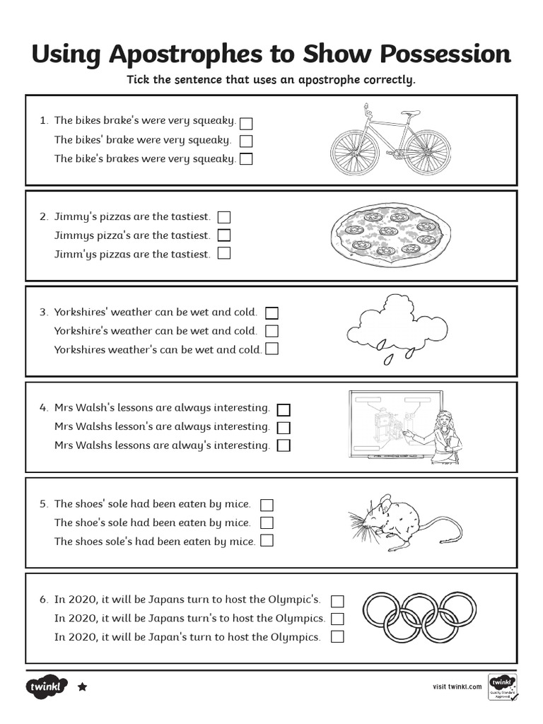 friday-apostrophes-quiz | PDF | Language Families | Linguistic Typology
