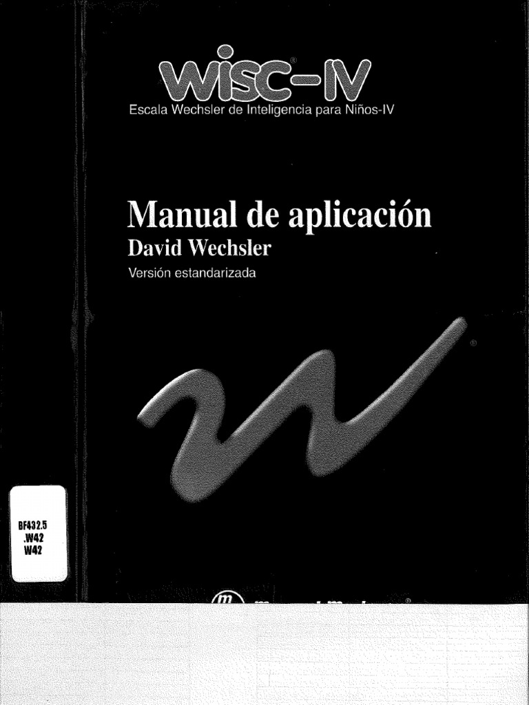 WISC IV Manual de aplicacion | PDF