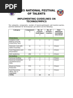 NFOT 2025 Technolympics Guidelines | PDF | Cakes | Baking