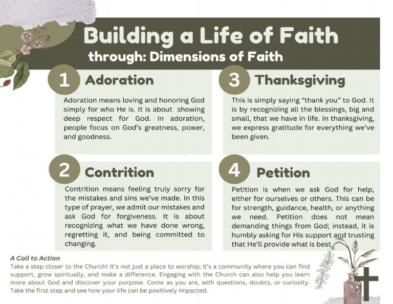 Building A Life of Faith | PDF