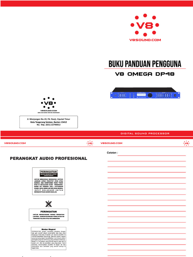v8 Omega Dp48 | PDF | Recording | Sound Production