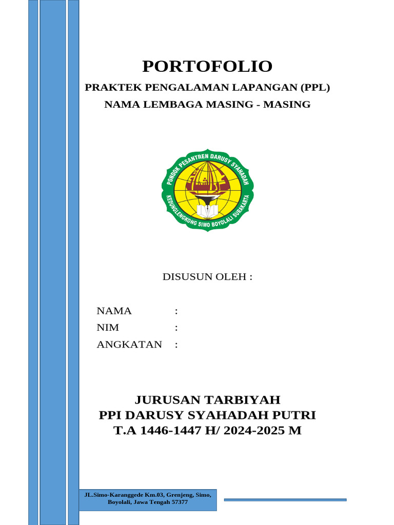 Portofolio Laporan PPL 24-25 | PDF