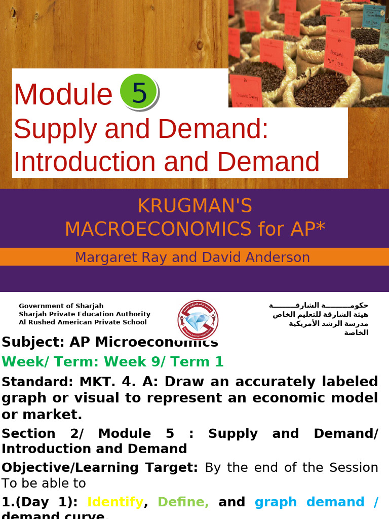 Section 2, Module 5 W8 (AP Microeconomics) | PDF | Demand | Supply And Demand