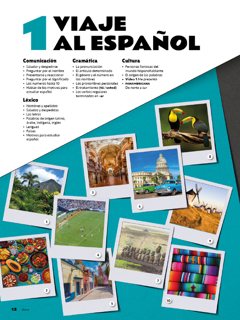 Span 1000 Unit 1 Student Book | PDF