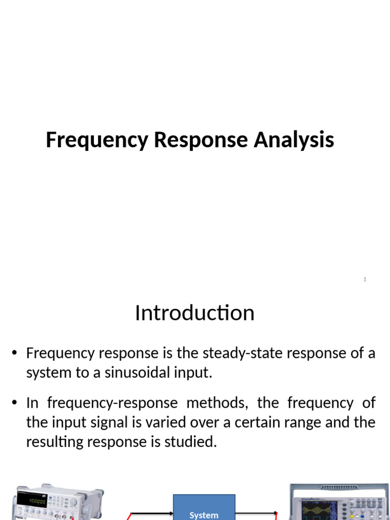 Frequency Response Analysis | PDF | Telecommunications Engineering | Signal Processing