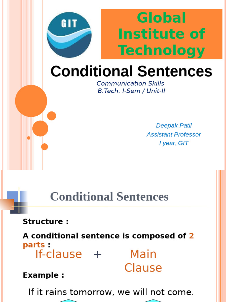 Conditionals | PDF | Grammatical Tense | Linguistic Typology