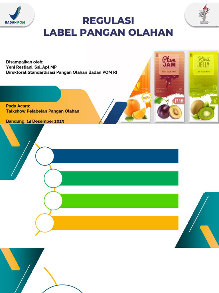 Materi_Label_Pangan_Olahan_OK (1) | PDF