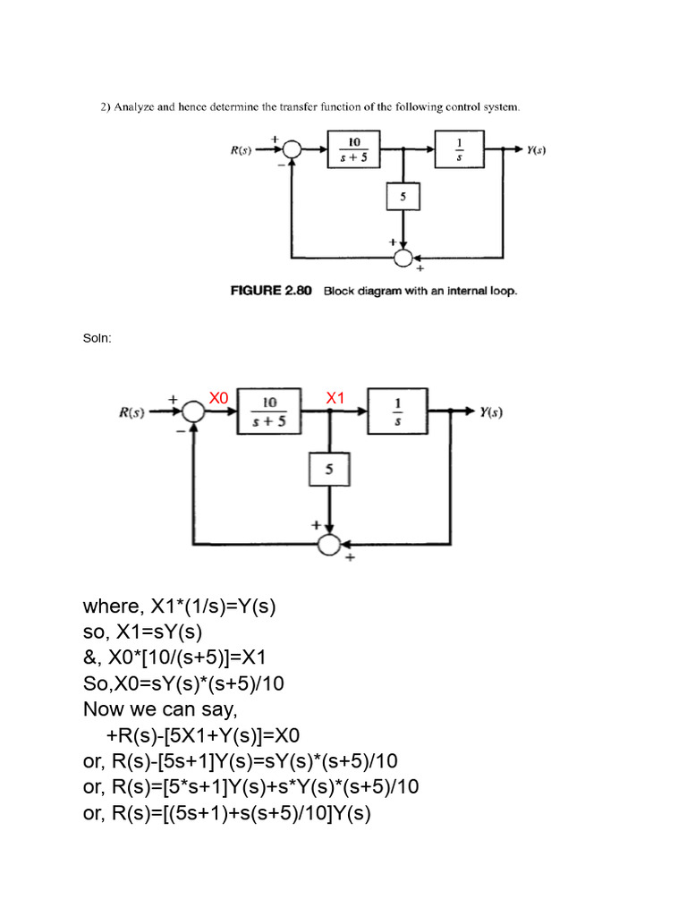 Arif Sir Block Diagram Math Solution | PDF