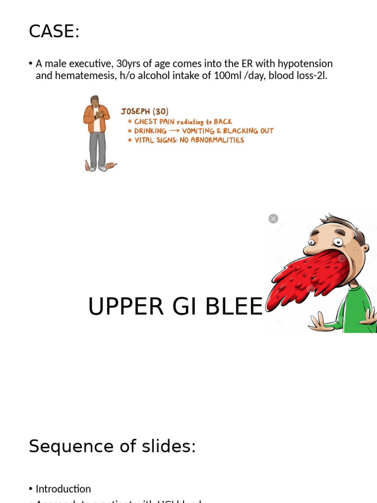 Upper Gi Bleed 20 | PDF | Stomach | Medical Specialties