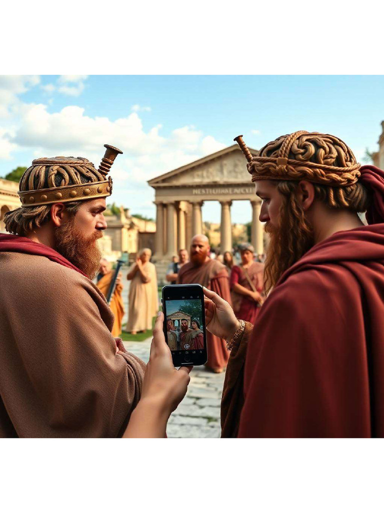 Ancient Culture Re-Imagined by AI 5 | PDF