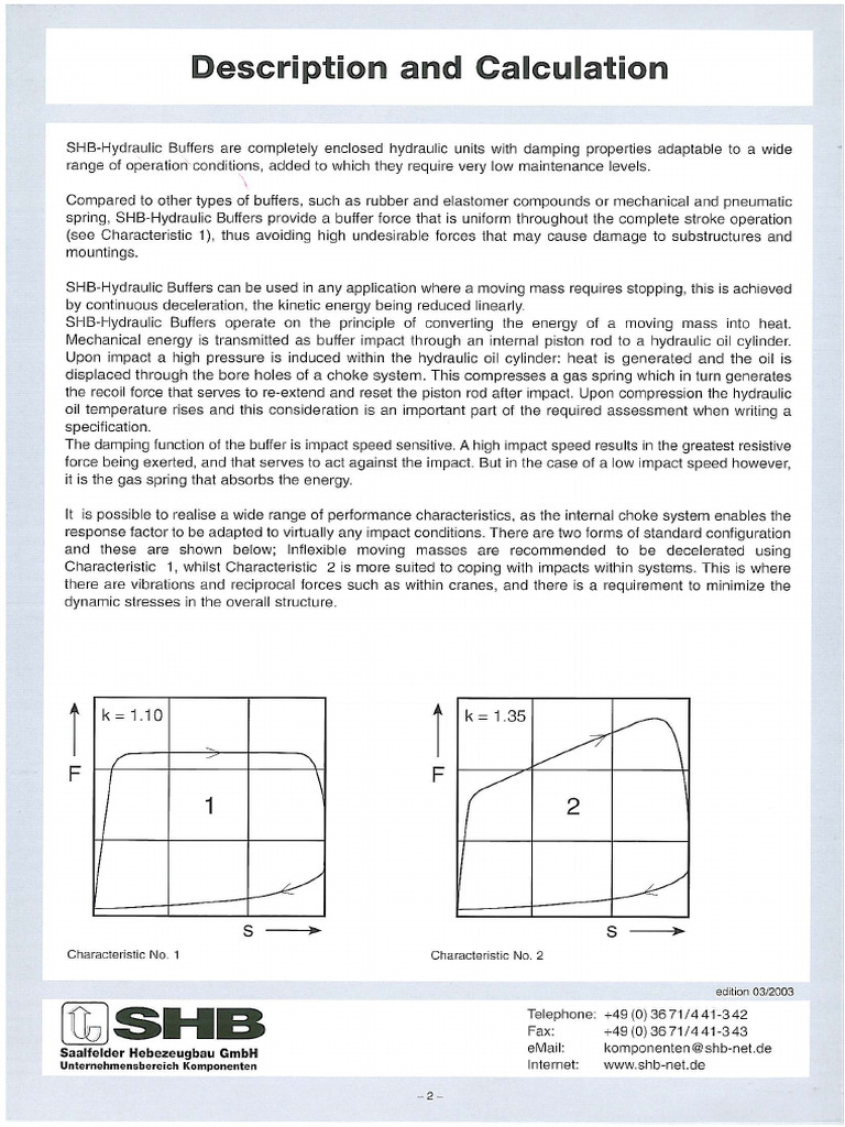 SHB Buffers Calculation | PDF
