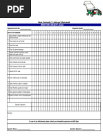 Check Sheet - VMC | PDF