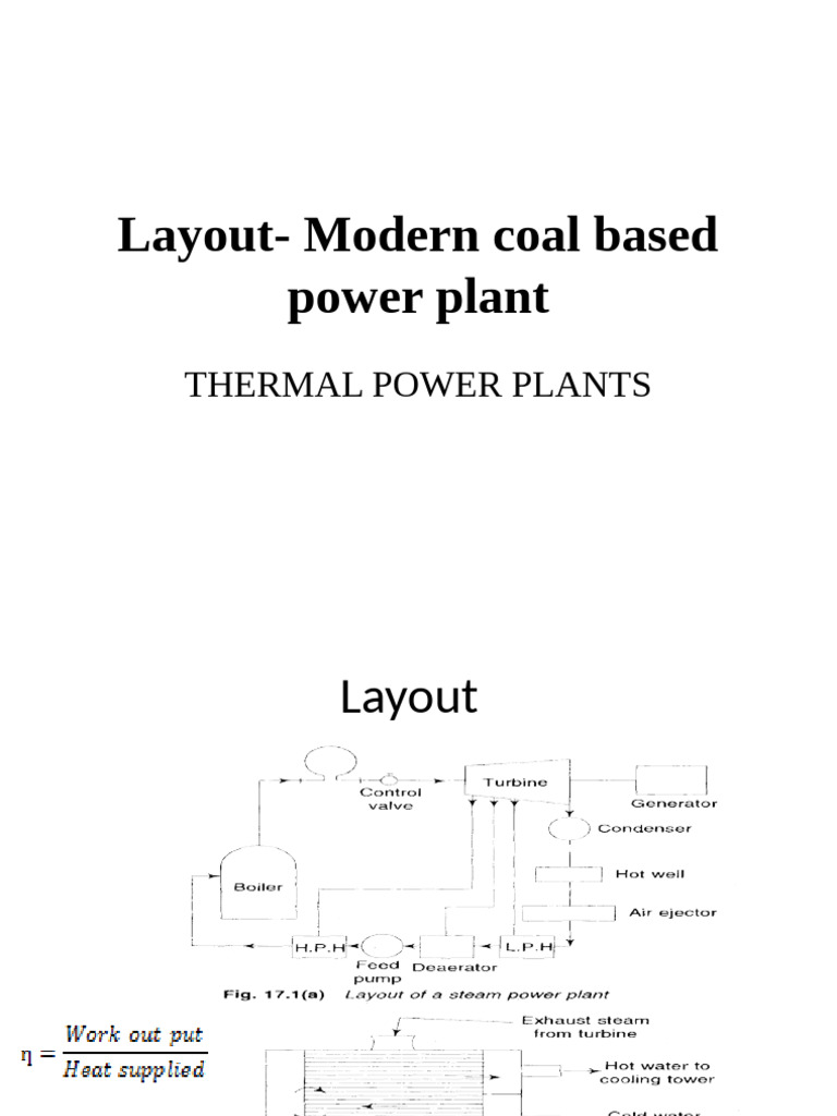 Modern Coal Power Plant Layout Guide | PDF