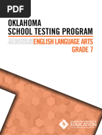 PSSA Grade 4 ELA Item Sampler 2021 | PDF | Multiple Choice