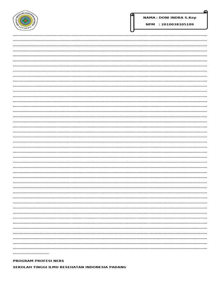 Blanko Laporan | PDF