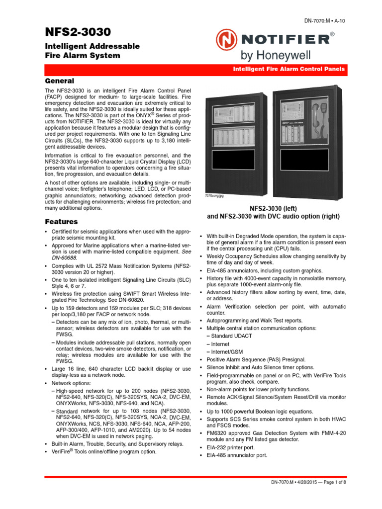 NFS2-3030 | PDF | Information And Communications Technology ...