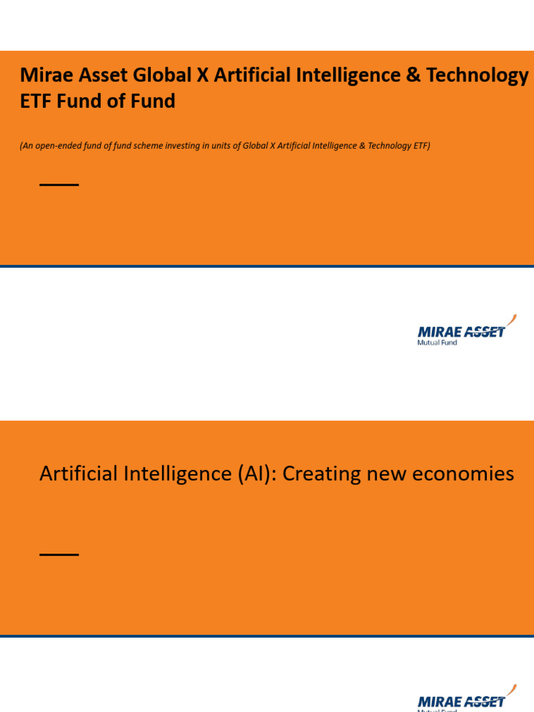 Mirae Asset Global X Artifical Intelligence Technology Etf Fund of Fund Feb 2024 | PDF ...