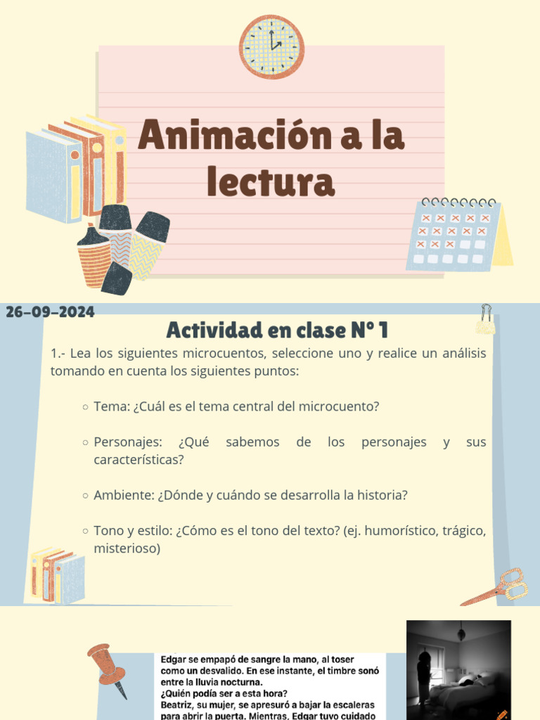 Animación A La Lectura | PDF