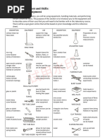 Common Laboratory Apparatus and Uses | PDF | Amorphous Solid | Tools