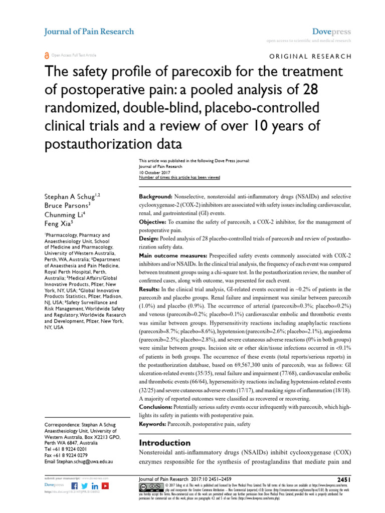 JPR-136052-the-safety-profile-of-parecoxib-for-the_241223_203307 | PDF ...