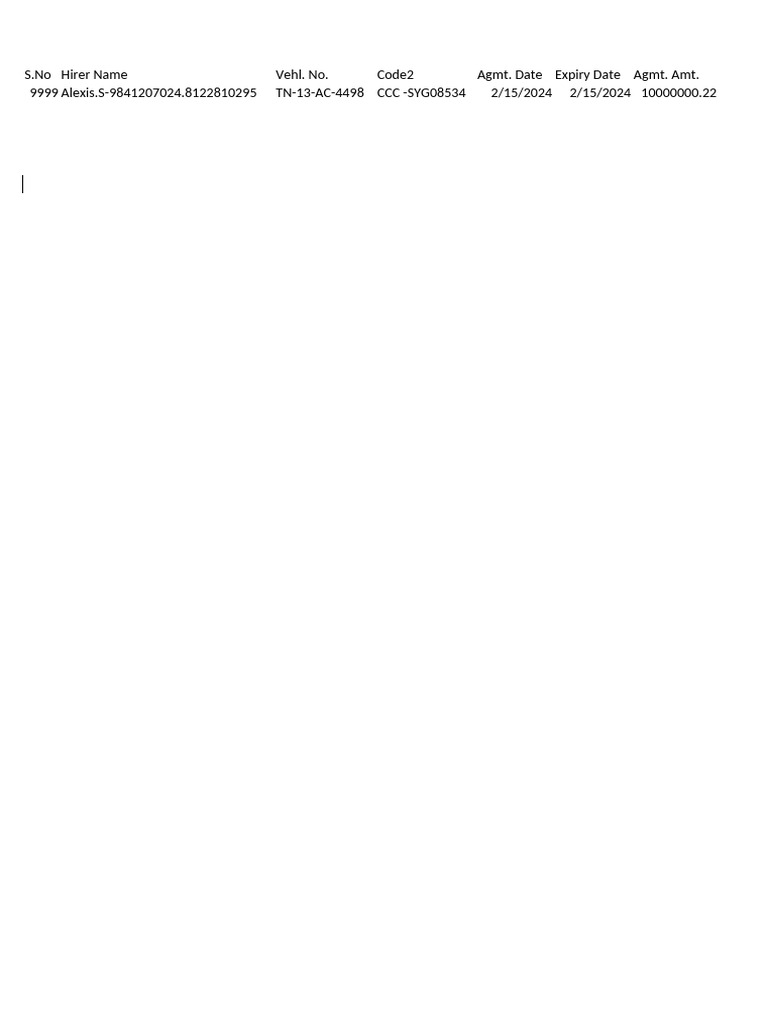 Dues Outstanding Mobile Template | PDF