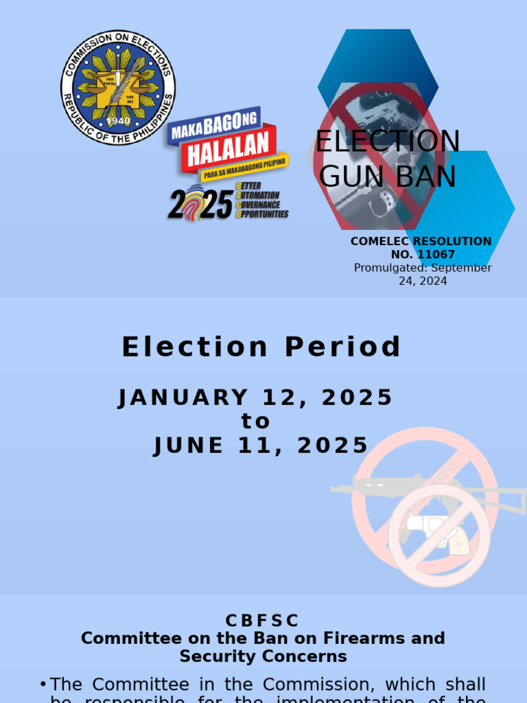 Gun Ban Penalties During Elections | PDF | Prosecutor | Judge