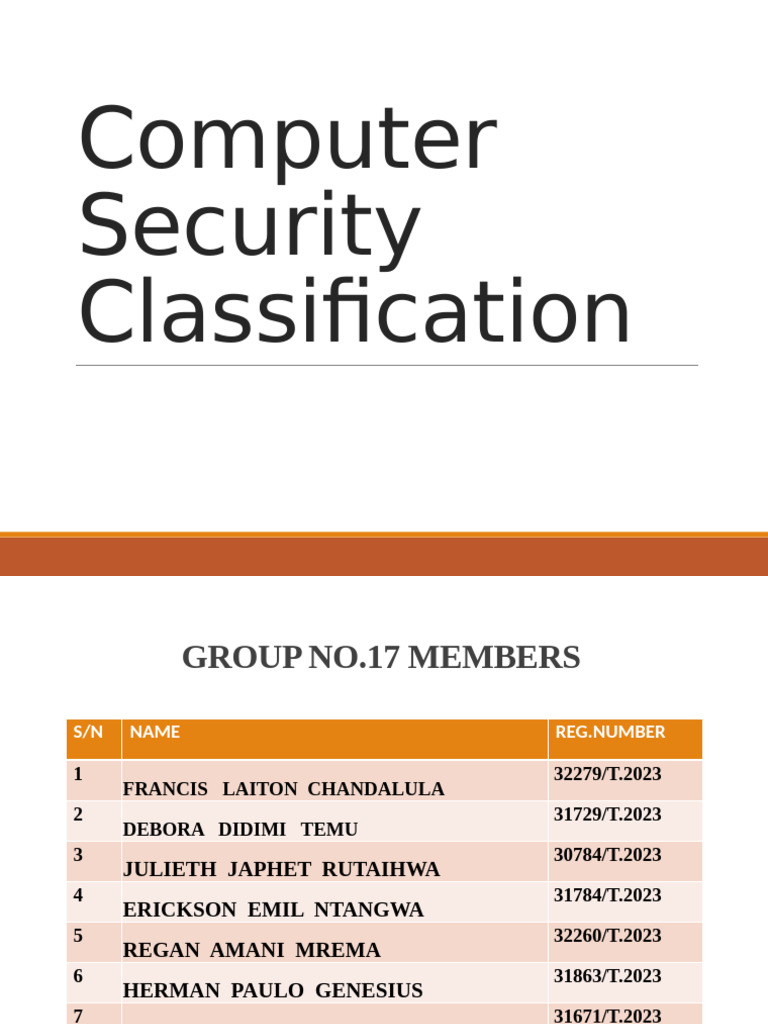 Computer_Security_Classification.grp_17CSM | PDF | Securities ...