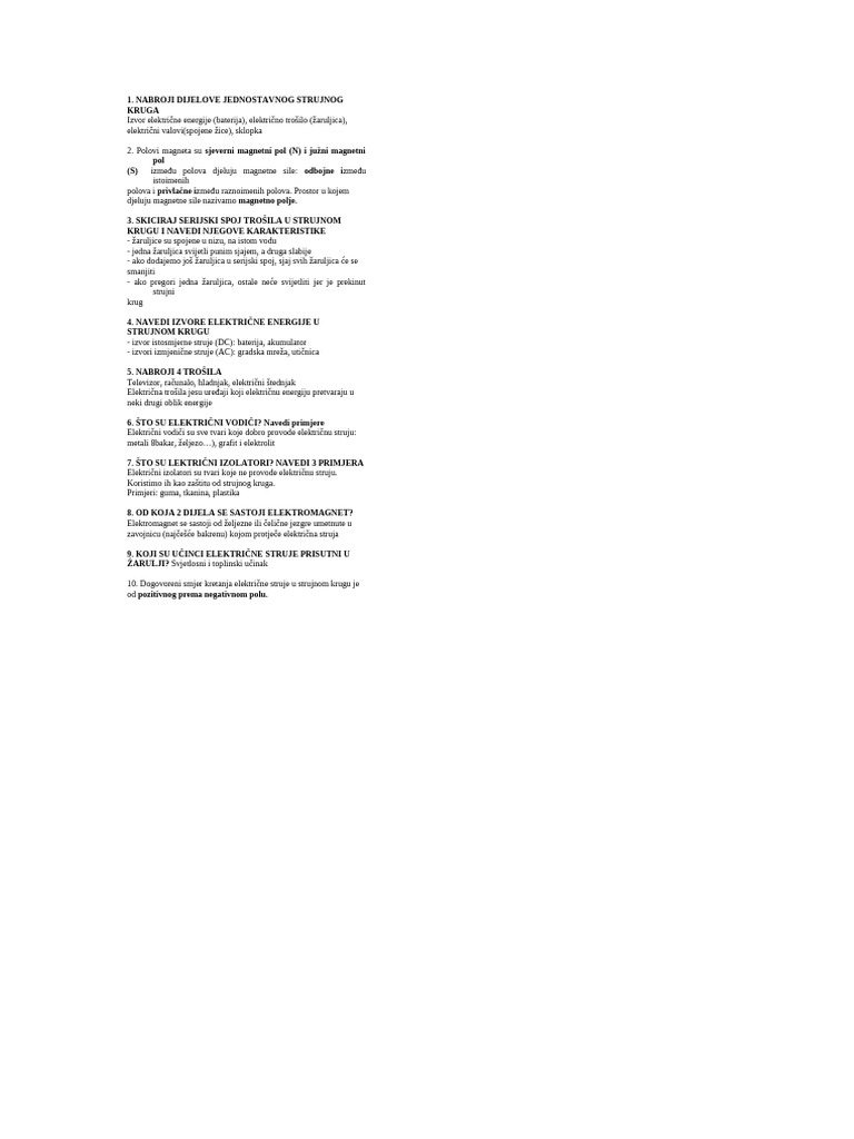 Fizika 8 Razred | PDF