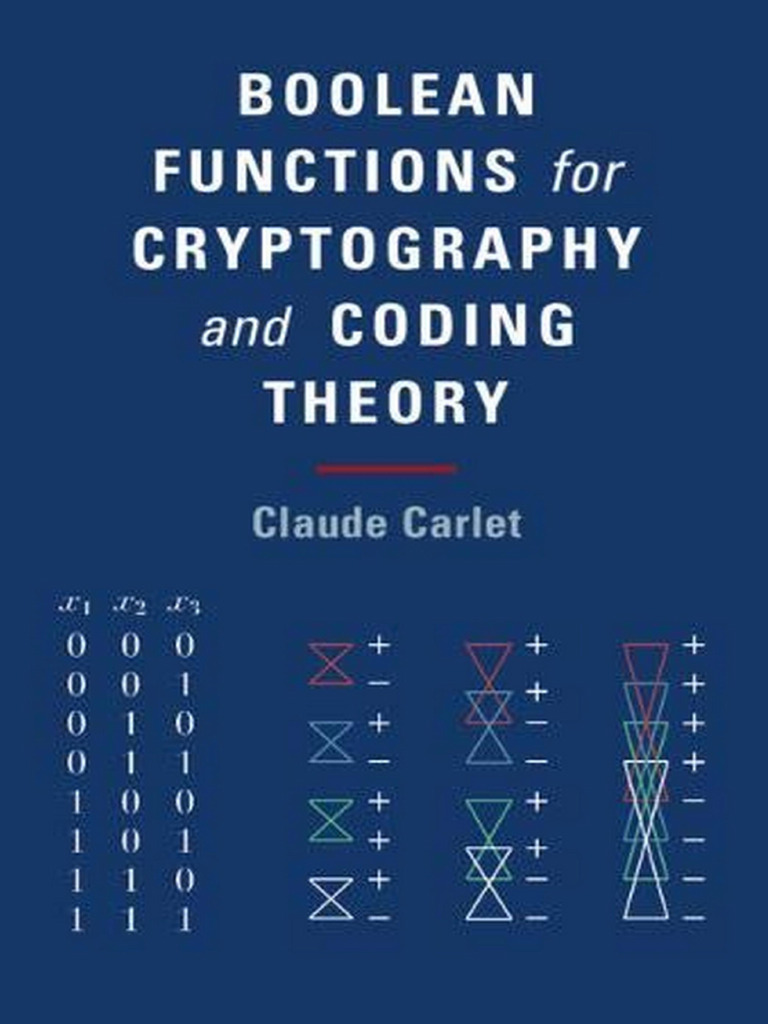 Carlet C. Boolean Functions For Cryptography and Coding Theory 2020 | PDF | Cryptography | Key ...