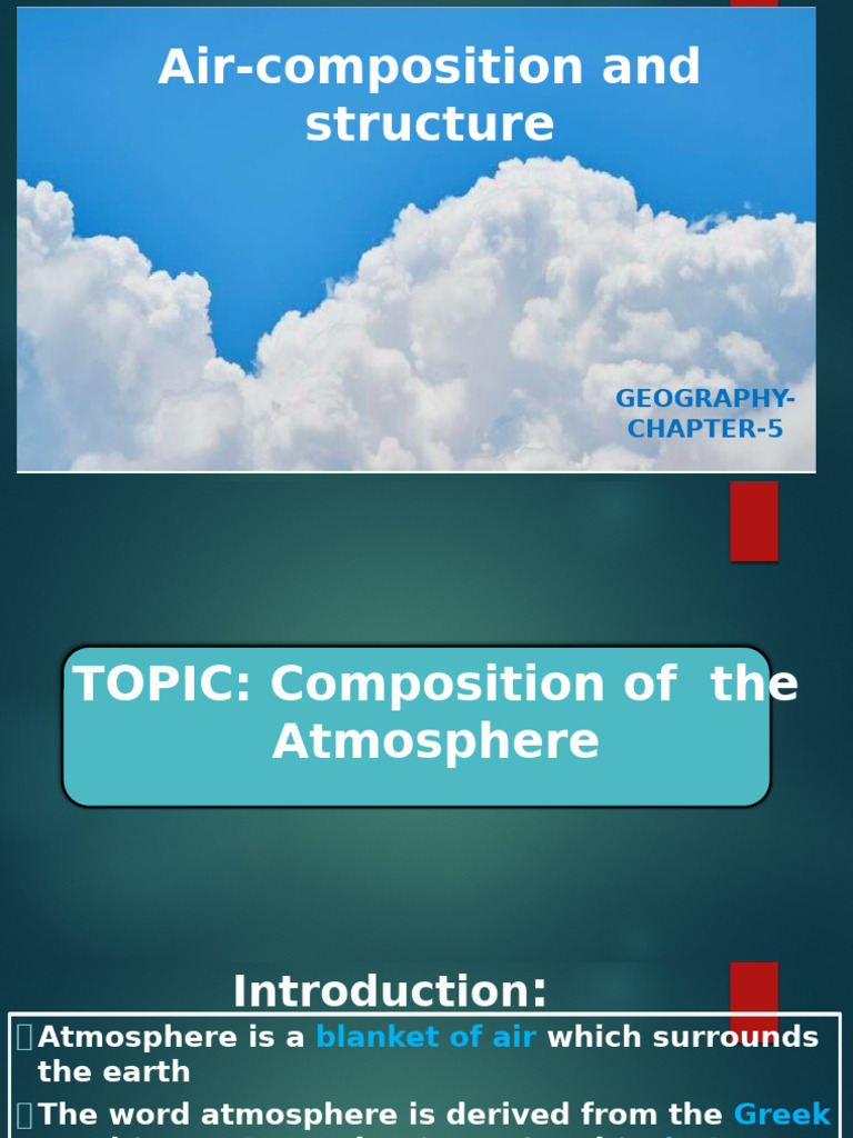 Air-Composition and Structure | PDF