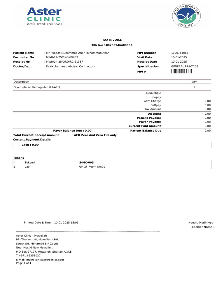 TRN No: (Cashier Name) | PDF | Receipt | Business Documents