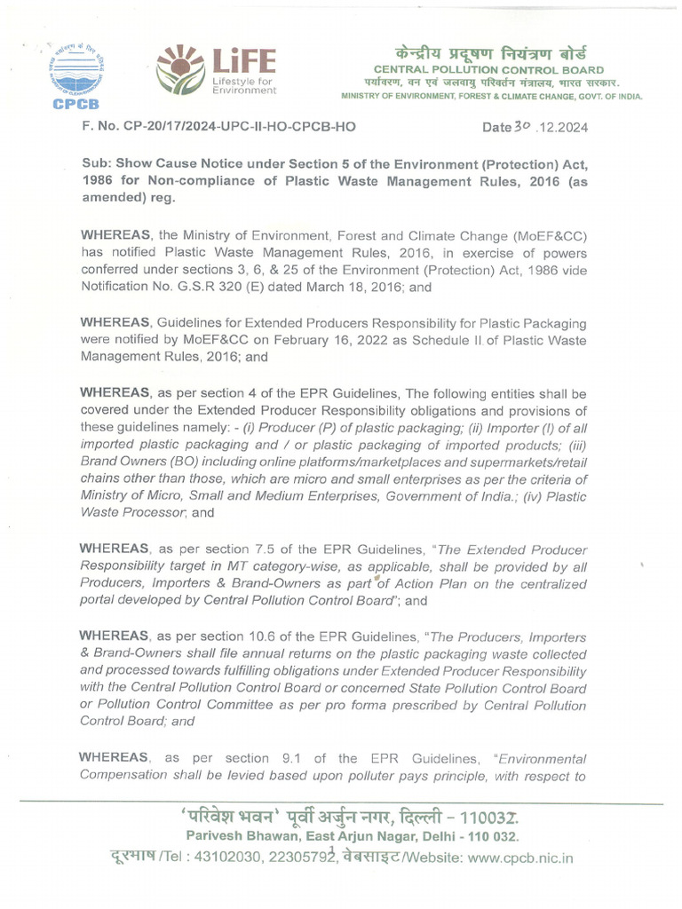 SCN For AR Filing FY 22-23 | PDF