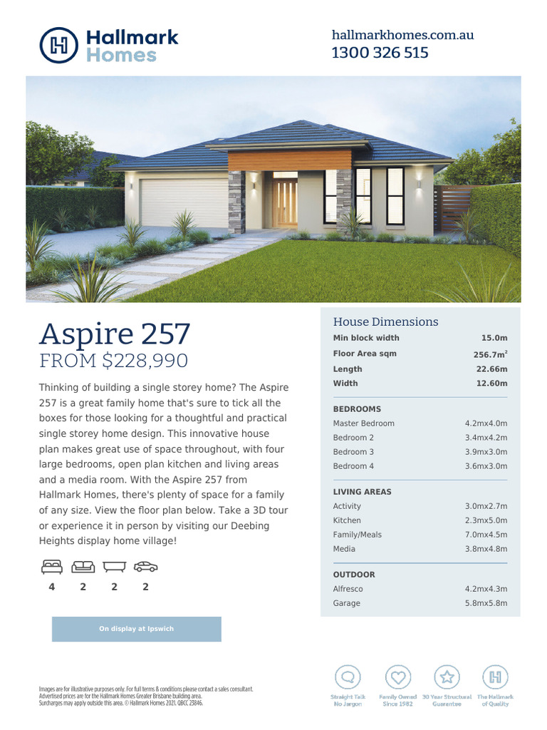 Hallmark Aspire 257 Information Pack | PDF