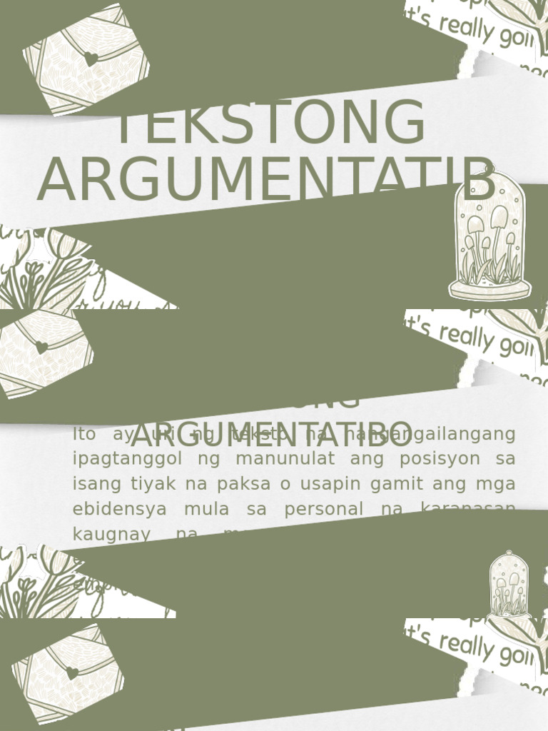 Olive Green White Minimalist Cute Scrapbook Presentation | PDF