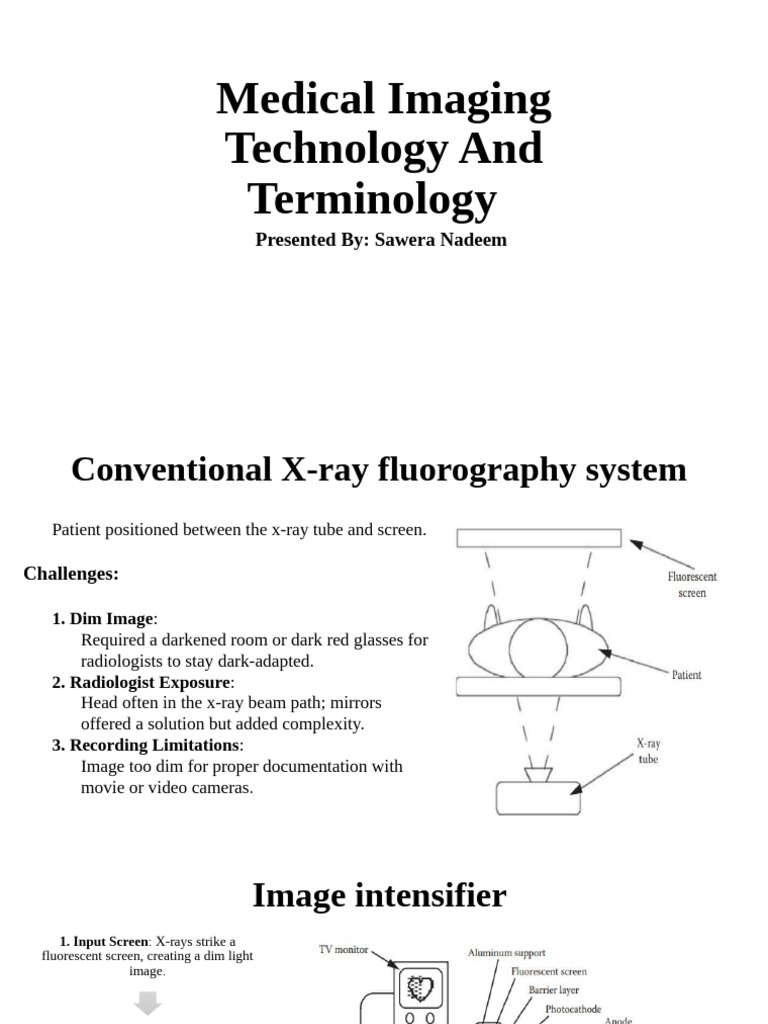 Medical Imaging Technology and Terminology | PDF | Positron Emission ...