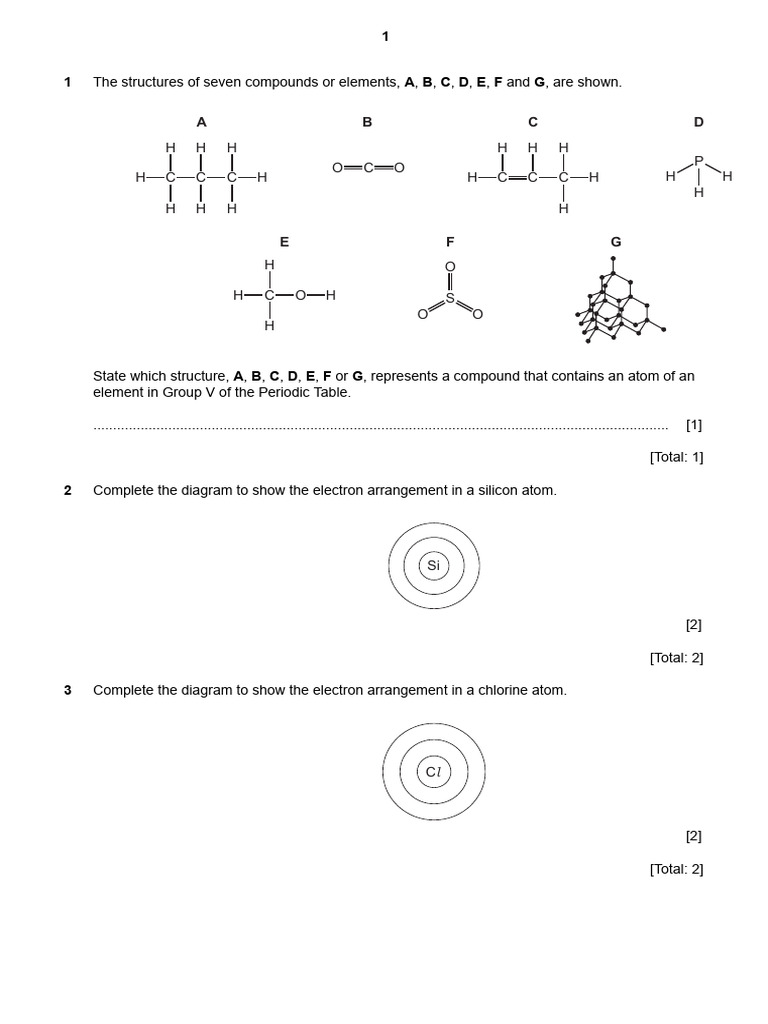 Chemistry-Paper-4-Practice 0620 | PDF | Chlorine | Magnesium