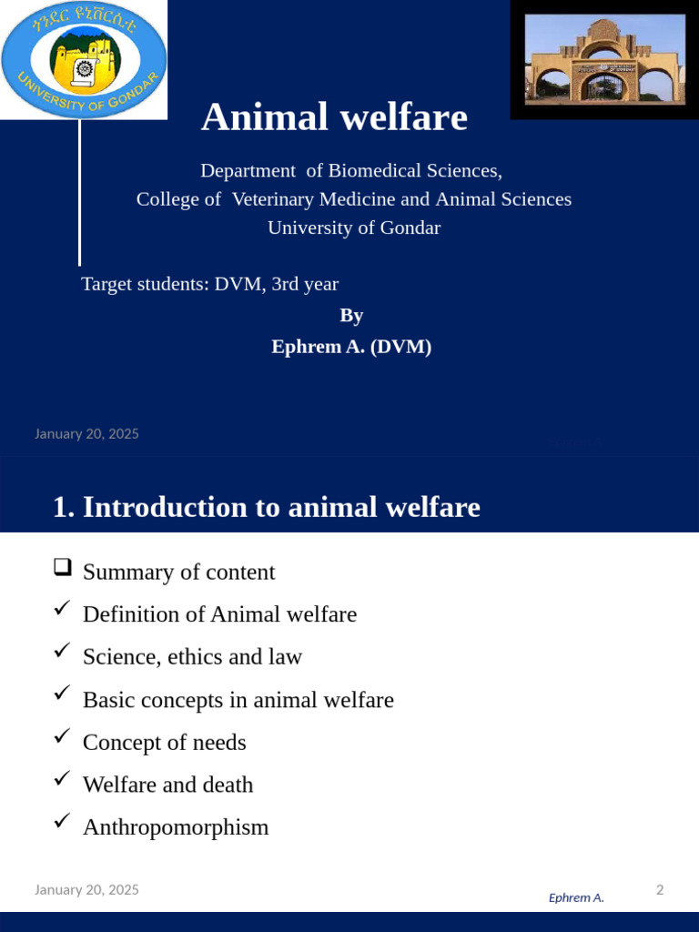 Understanding Animal Welfare Concepts | PDF | Animal Welfare | Animals ...