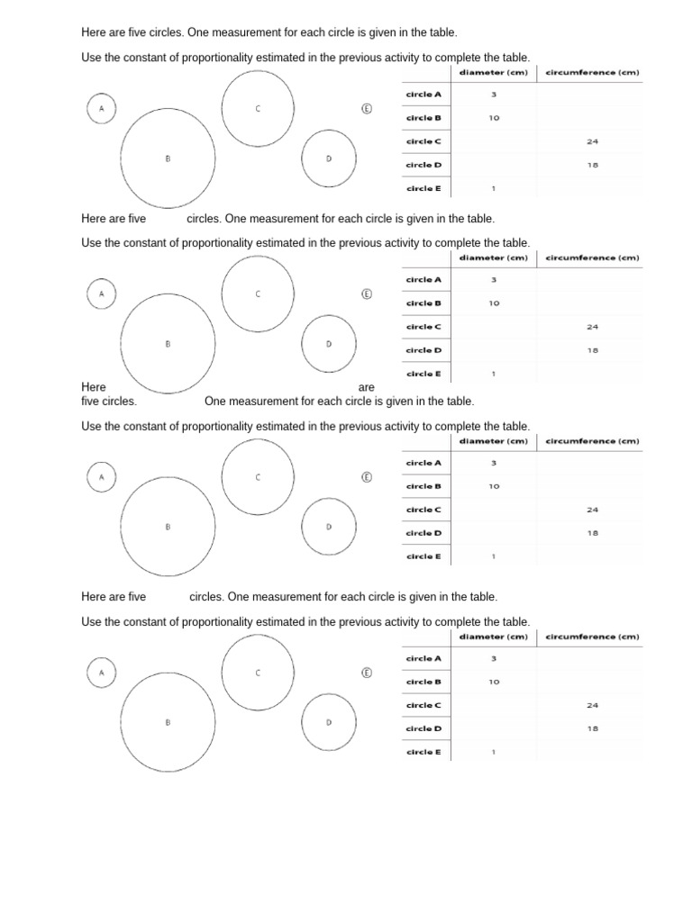 Here Are Five Circles | PDF