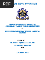 HRM Circular No. 35 of 2025 Training of Schools On Kwantu For Beei | PDF