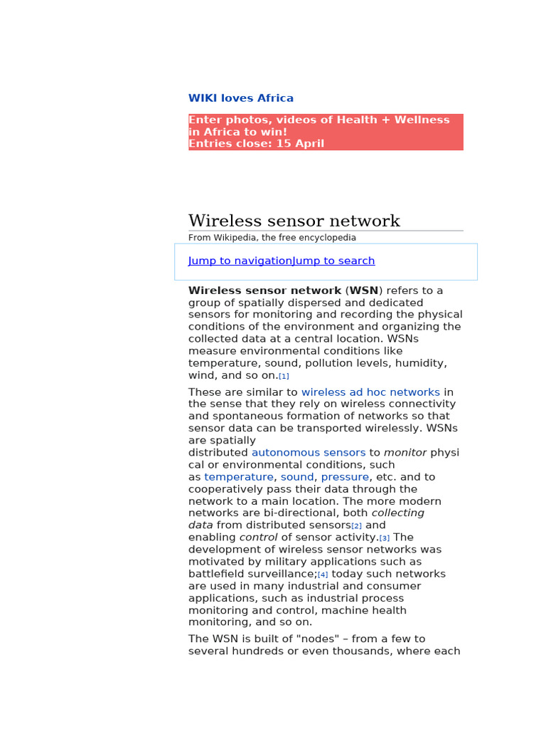 Application | PDF | Wireless Sensor Network | Computer Network