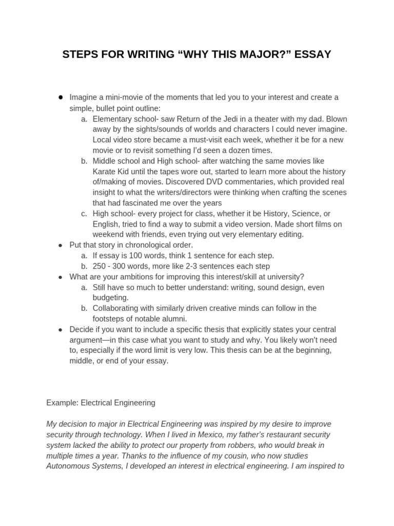 Why This Major Essay - October 2022 | PDF | Reproductive Rights | Essays
