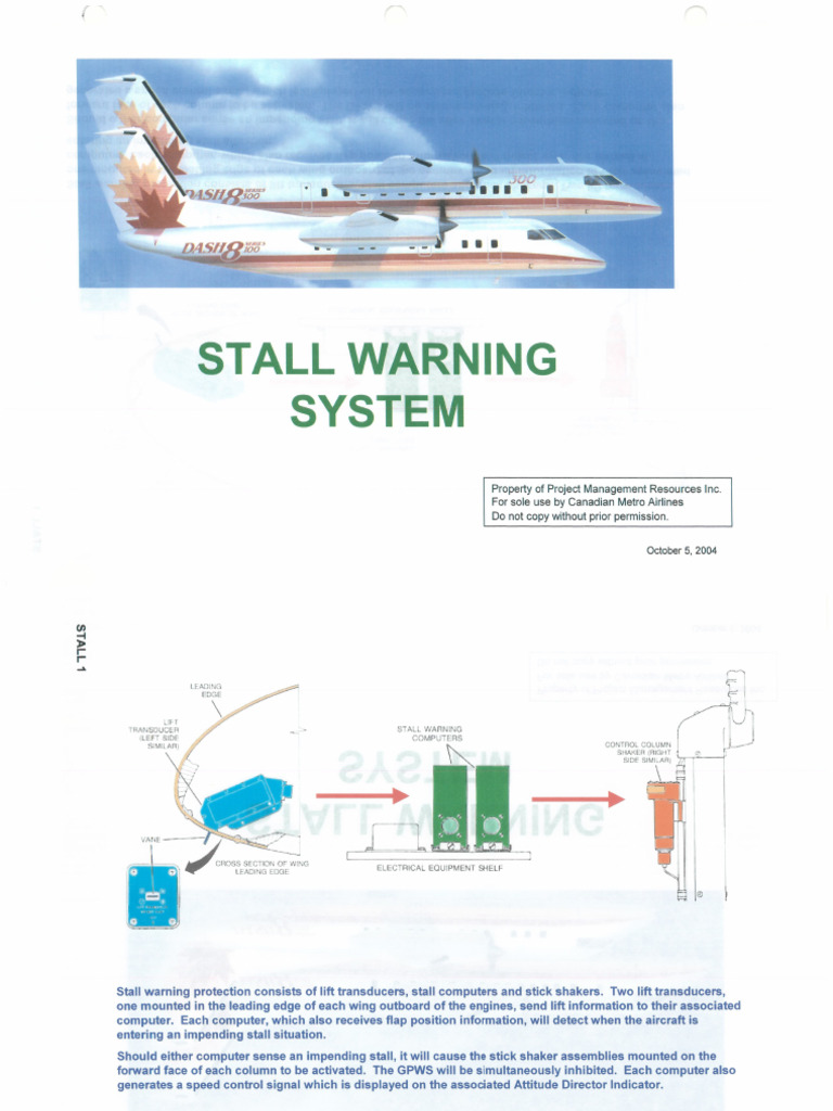Stall Warning System | PDF