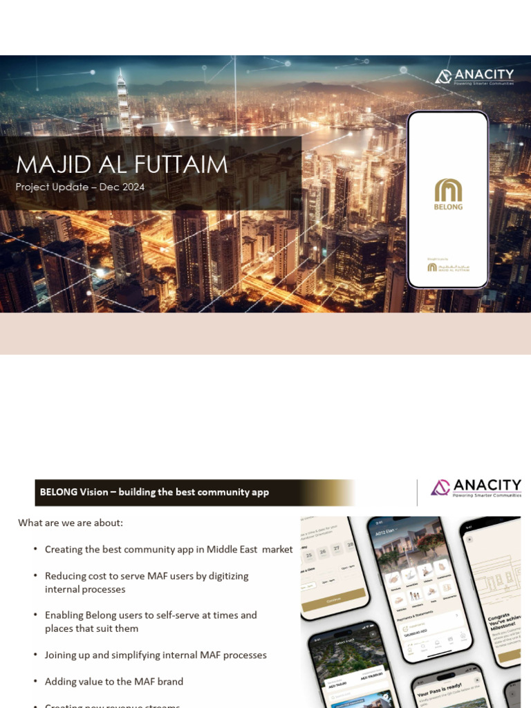 ANACITY - MAF Project Report - v1 | PDF | United Arab Emirates