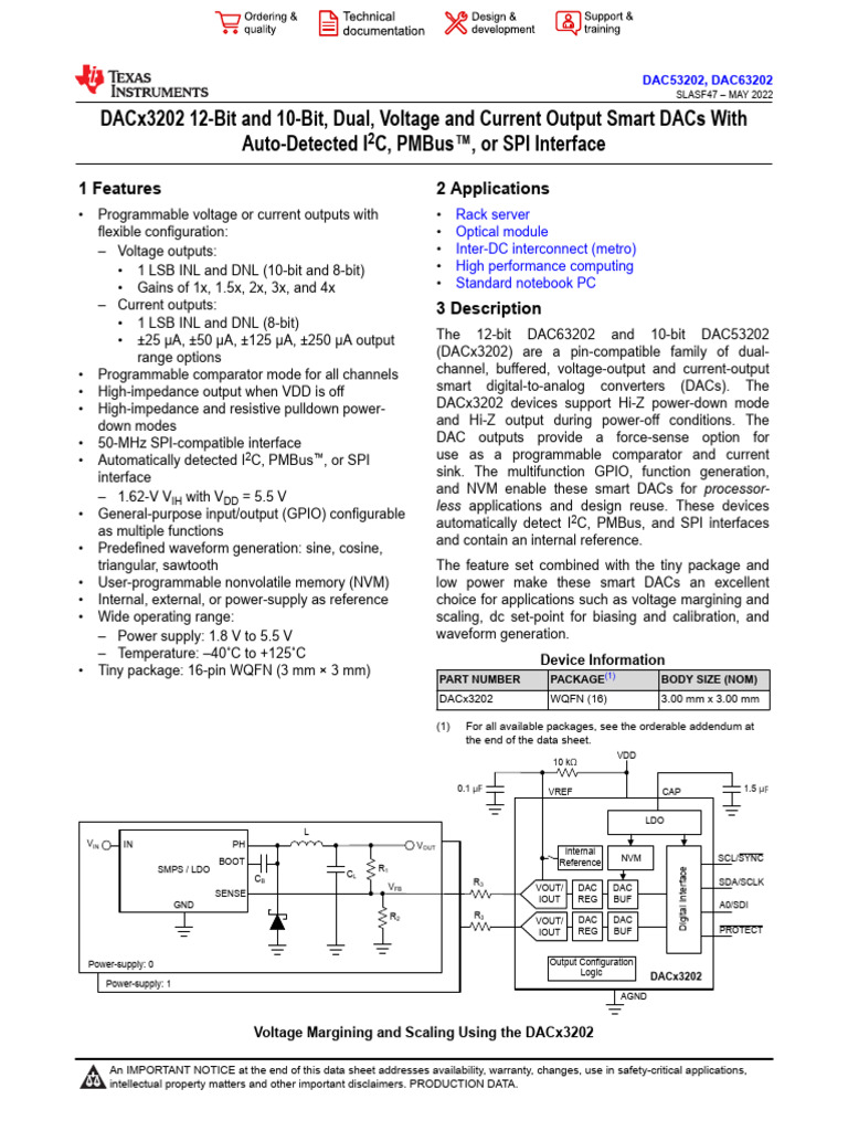 Dac63202 - Datasheet | PDF | Electrostatic Discharge | Computer Engineering