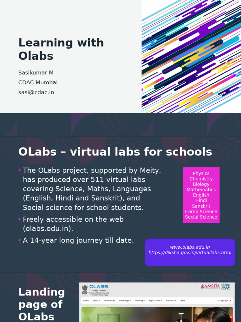 Olabs Ncert Updated V2 | PDF | Virtual Reality | Human Communication