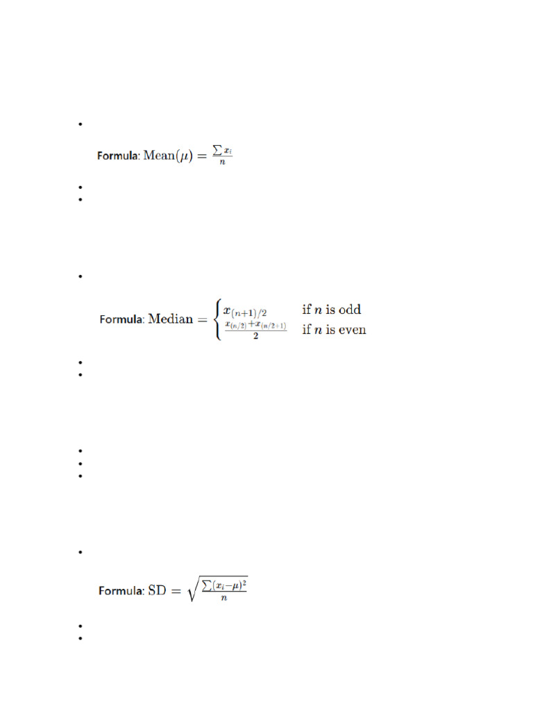 Importan Statistical Terms | PDF | Quartile | Statistical Theory