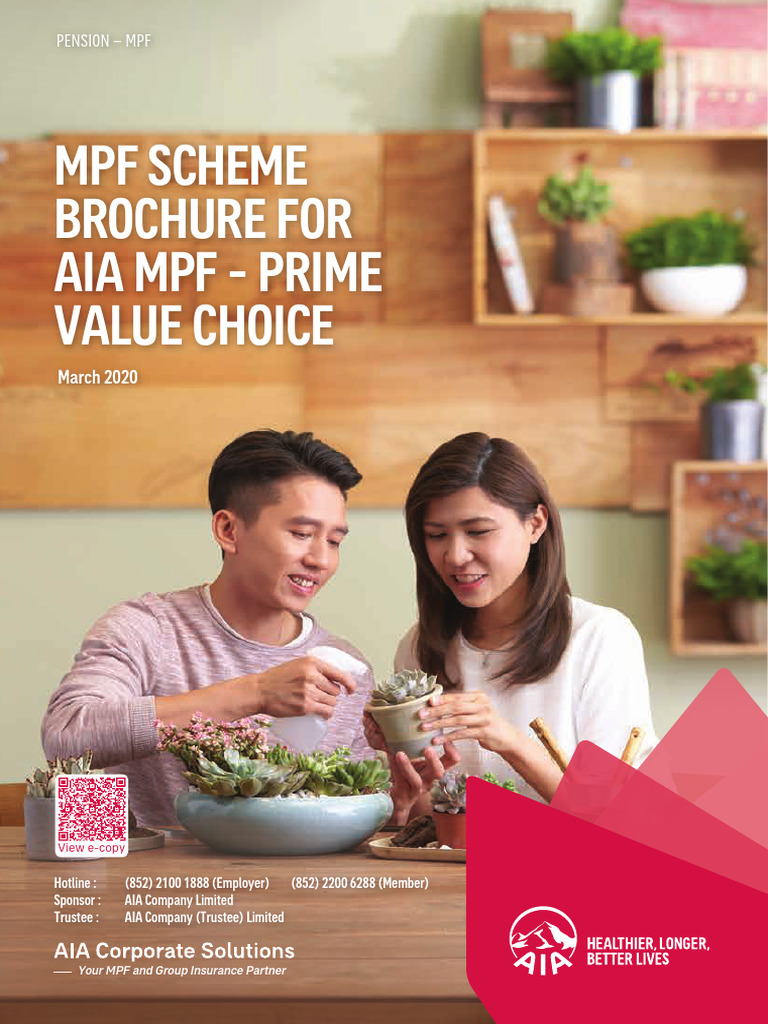 Aia MPF Prime Value Choice Principal Brochure Eng | PDF | Futures ...