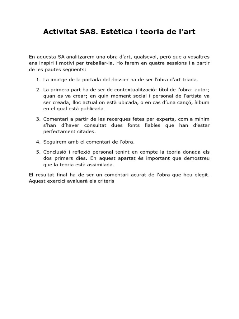 Activitat SA8 | PDF