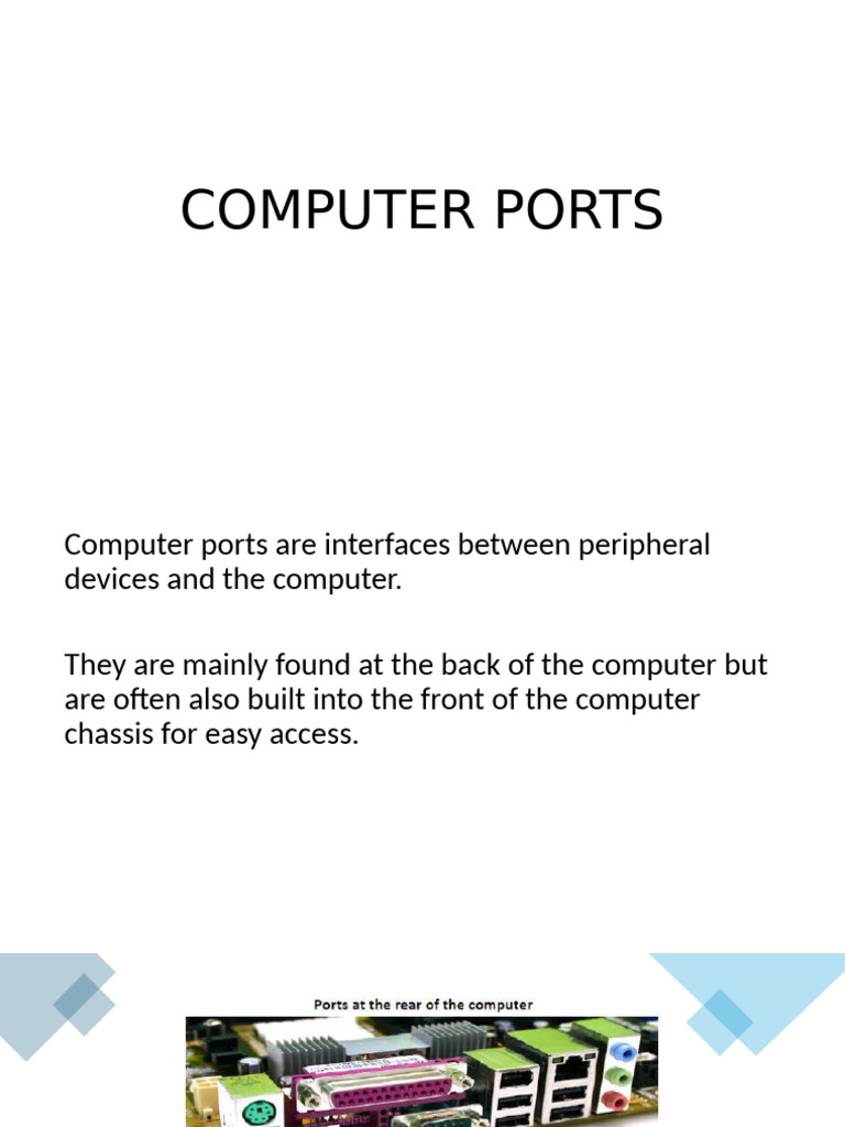 Computer Ports | PDF